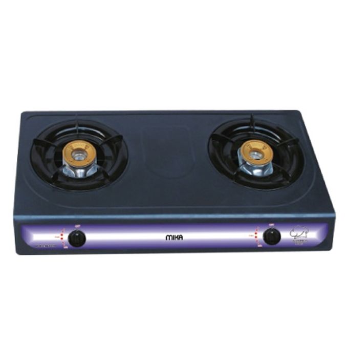 Mika MGS1000 Gas Stove, Table Top, Non Stick, 2 Burner Price in Kenya ...