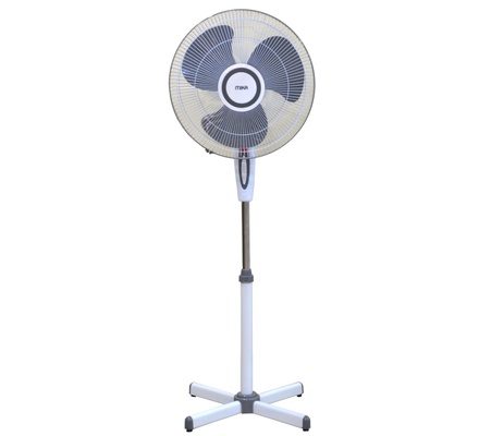Mika Stand Fan 16", Grey & White Price in Kenya | Call: 0702750750