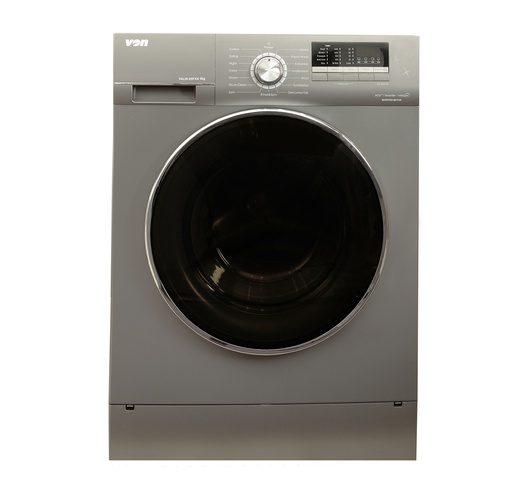 Von Washing Machine, Front Load, 9KG, Inverter - Silver Price in Kenya ...