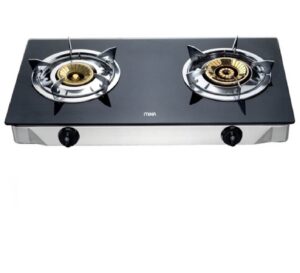 Mika Gas Stove, Table Top, Glass Top, Double Burner Price in Kenya ...