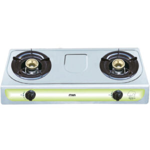 Mika Gas Stove, Table Top, Stainless steel, 2 Burner Price in Kenya ...