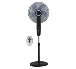 Mika Stand Fan, SMART, 16”, With Remote, Black & Silver Price in Kenya ...