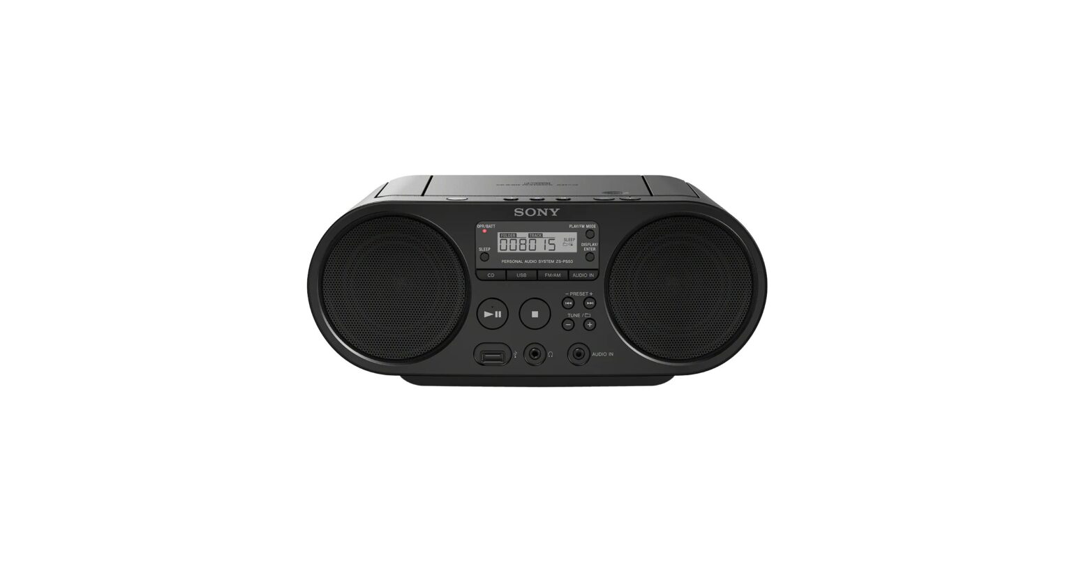 Sony ZS-PS50 Portable CD Boombox | Leviticus Electronics
